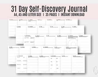 Self Discovery Journal - Etsy