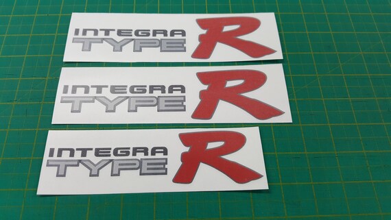 JDM Honda Acura Integra Type R DC2 replacement Decals stickers | Etsy