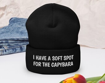 Capybara Beanie - Etsy