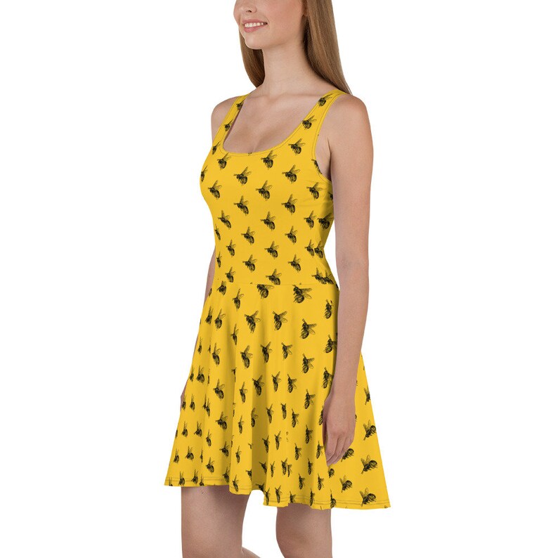 Bee Print Dress - Etsy