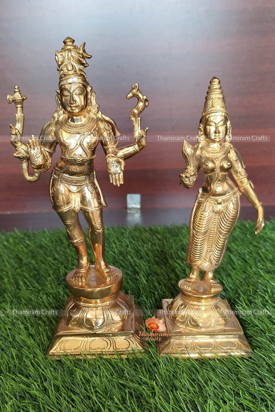 Shiva Parvathi Panchalogam Idol | Panchaloha Statue| Bronze Idols - Etsy
