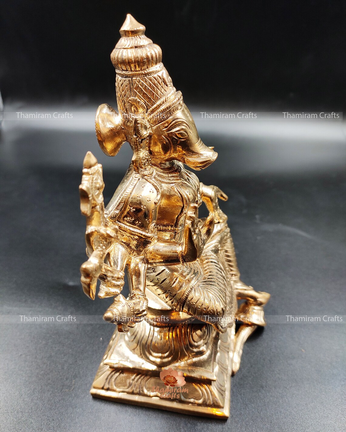 7 Inches Panchalogam Varahi Amman Panchaloga Varahi - Etsy India