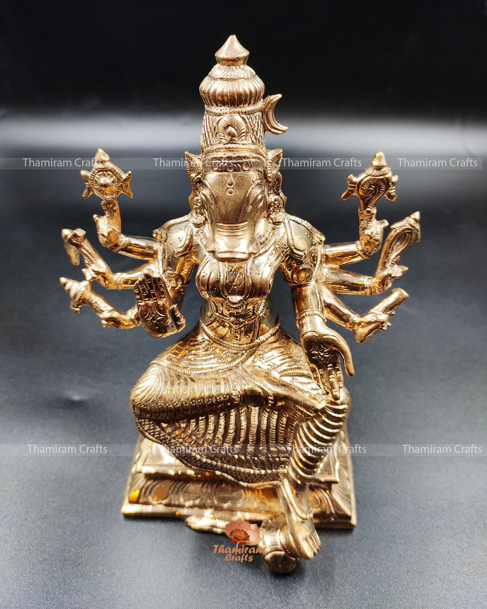 7 Inches Panchalogam Varahi Amman Panchaloga Varahi - Etsy India