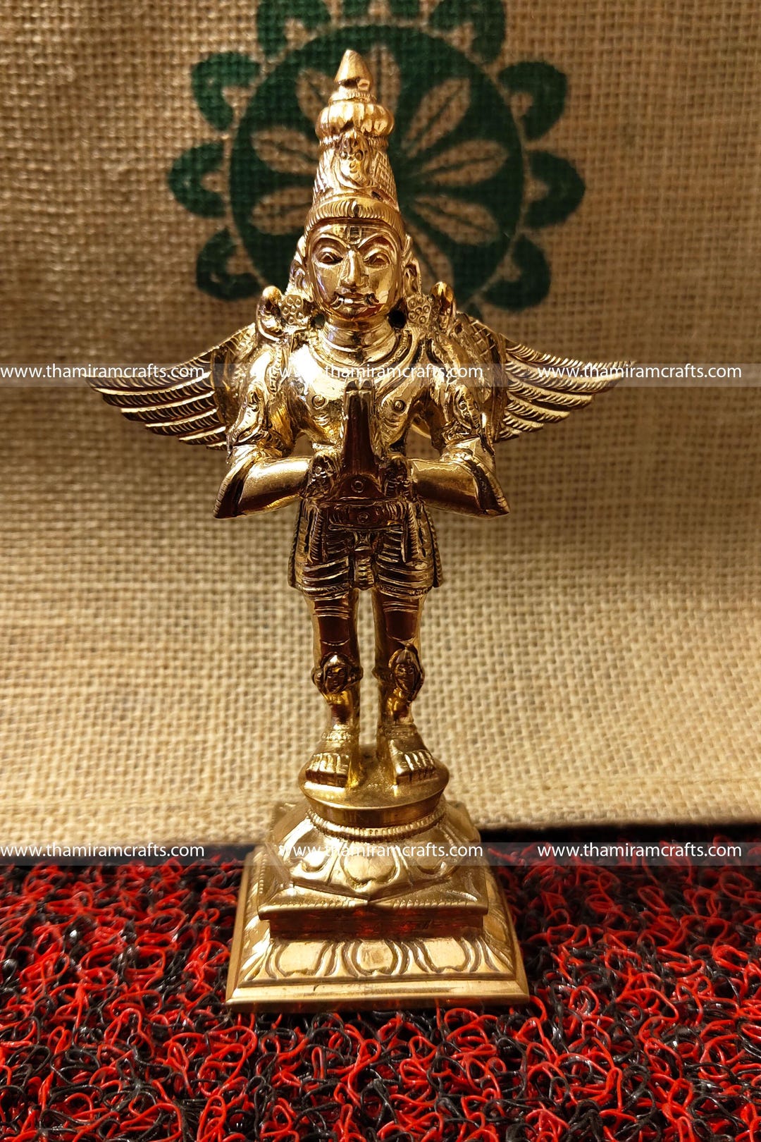6 Inch Panchaloha Garudar Statue | Impon Garudan Idols | Handmade From ...