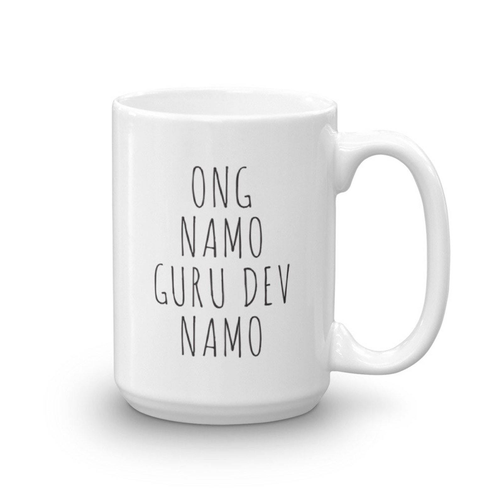 Kundalini Yoga Mug Ong Namo Guru Dev Namo Tea Cup Cute Yoga - Etsy