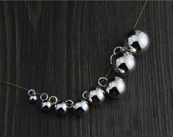 Sterling Silver Ball Charms, Sterling Ball Charms, 925 Silver Ball ...