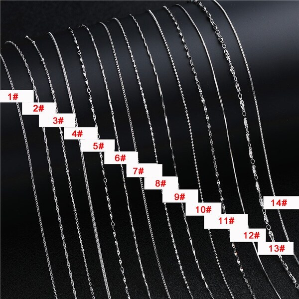 Thin Necklace - Etsy