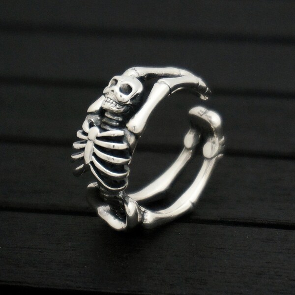 Skeleton Ring - Etsy