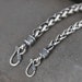 6/8MM Sterling Silver Rope Chain Braceletmens - Etsy