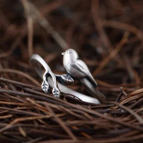 Bird Ring - Etsy