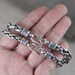 6/8MM Sterling Silver Rope Chain Braceletmens - Etsy