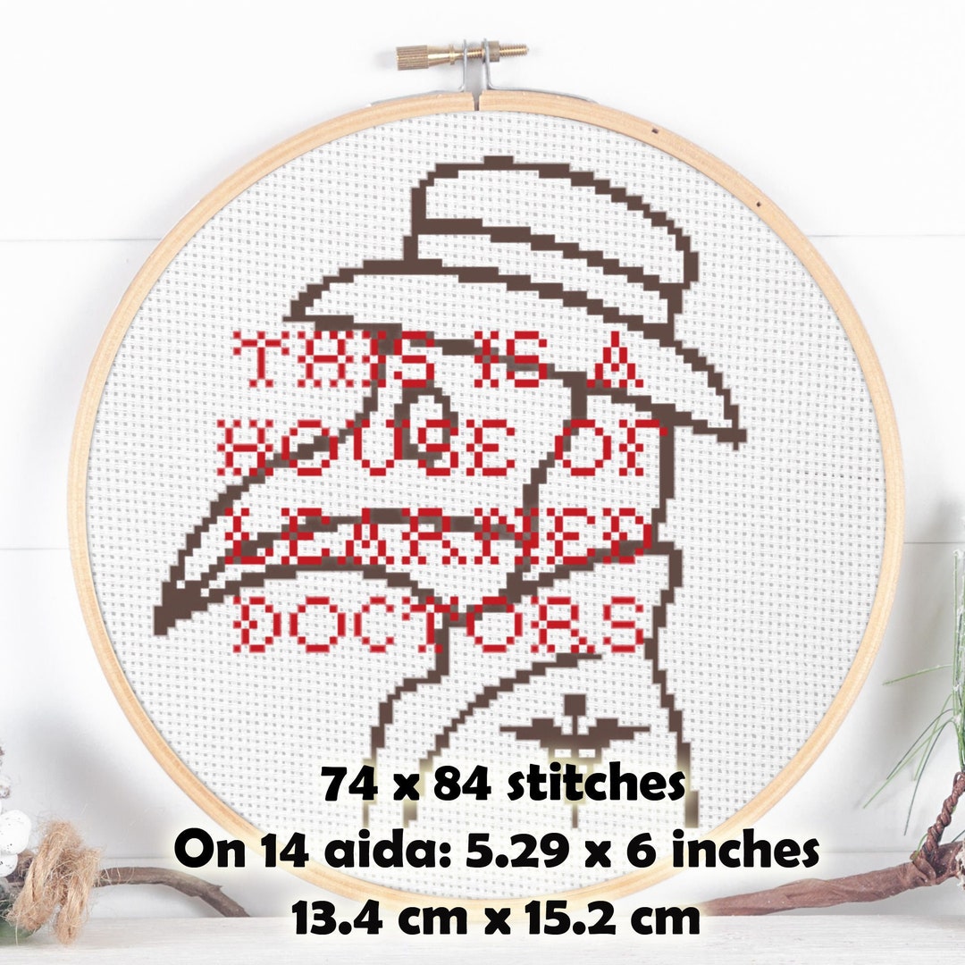 Plague Doctor Cross Stitch Pattern, New Doctor Cross Stitch, Doctor ...