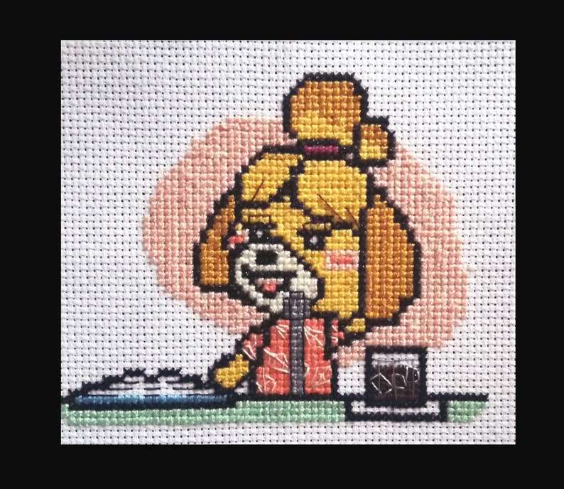 Isabelle Cross Stitch Pattern Animal Crossing Cross Stitch | Etsy