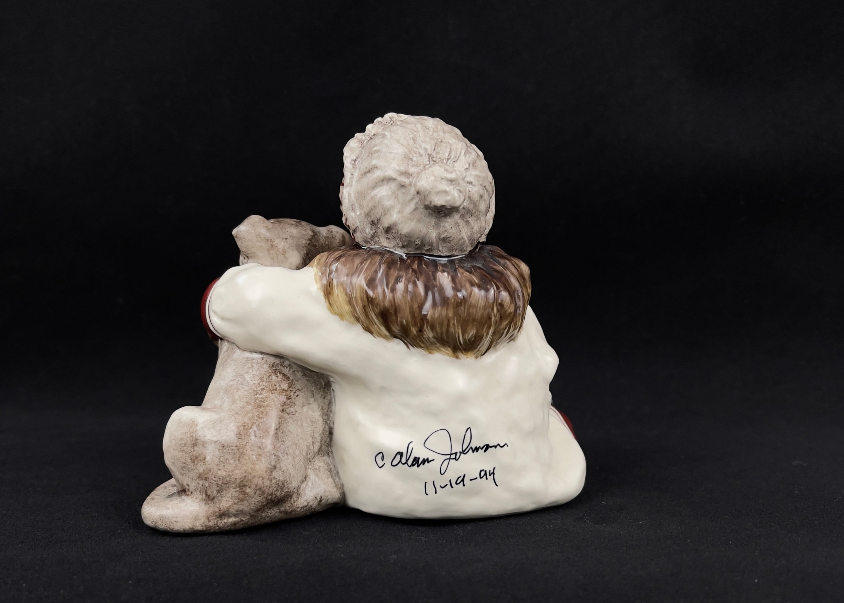 Vintage C Alan Johnson Figurine of Jake and Seekoo Signed by Artist - Etsy