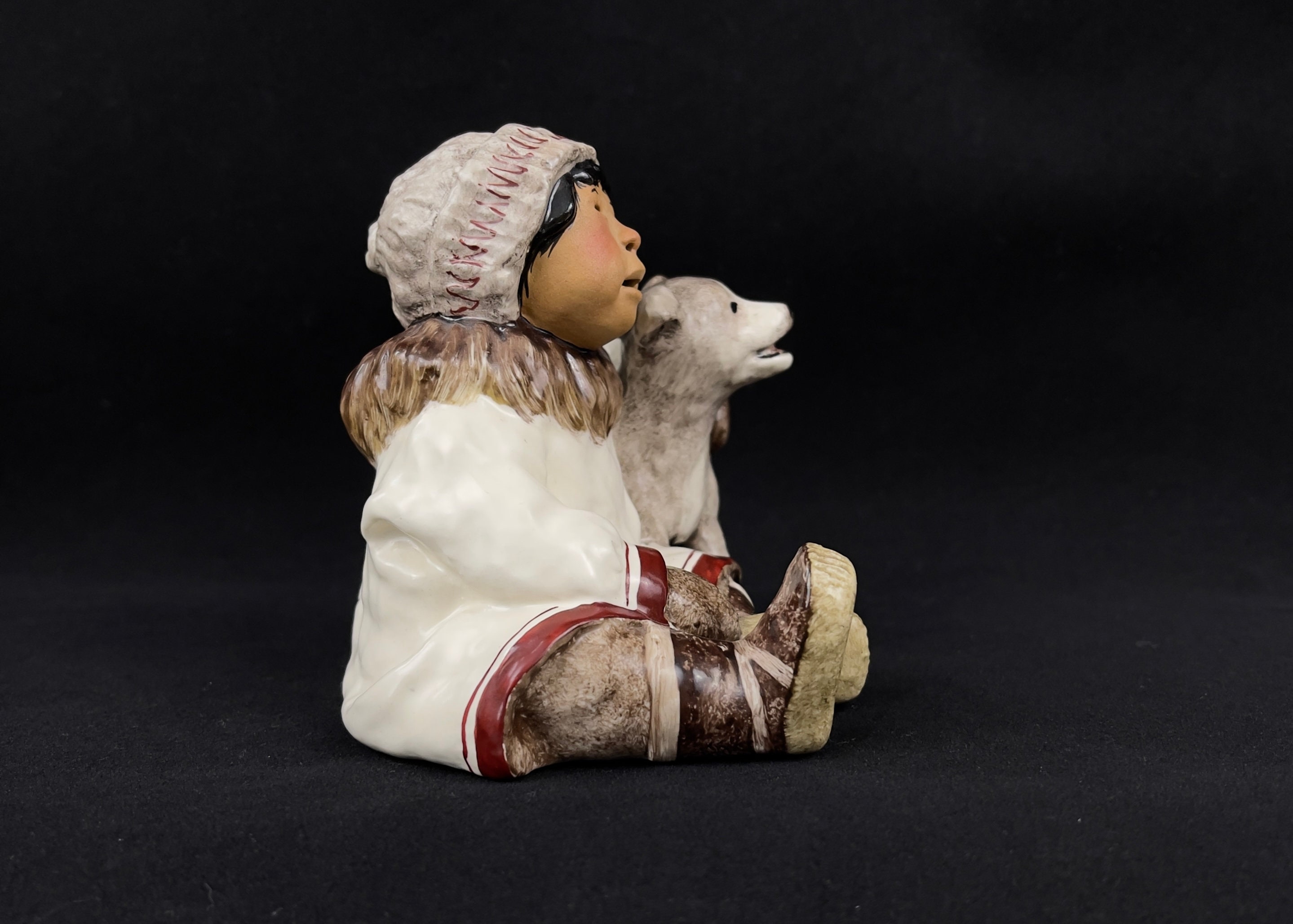 Vintage C Alan Johnson Figurine of Jake and Seekoo Signed by Artist - Etsy