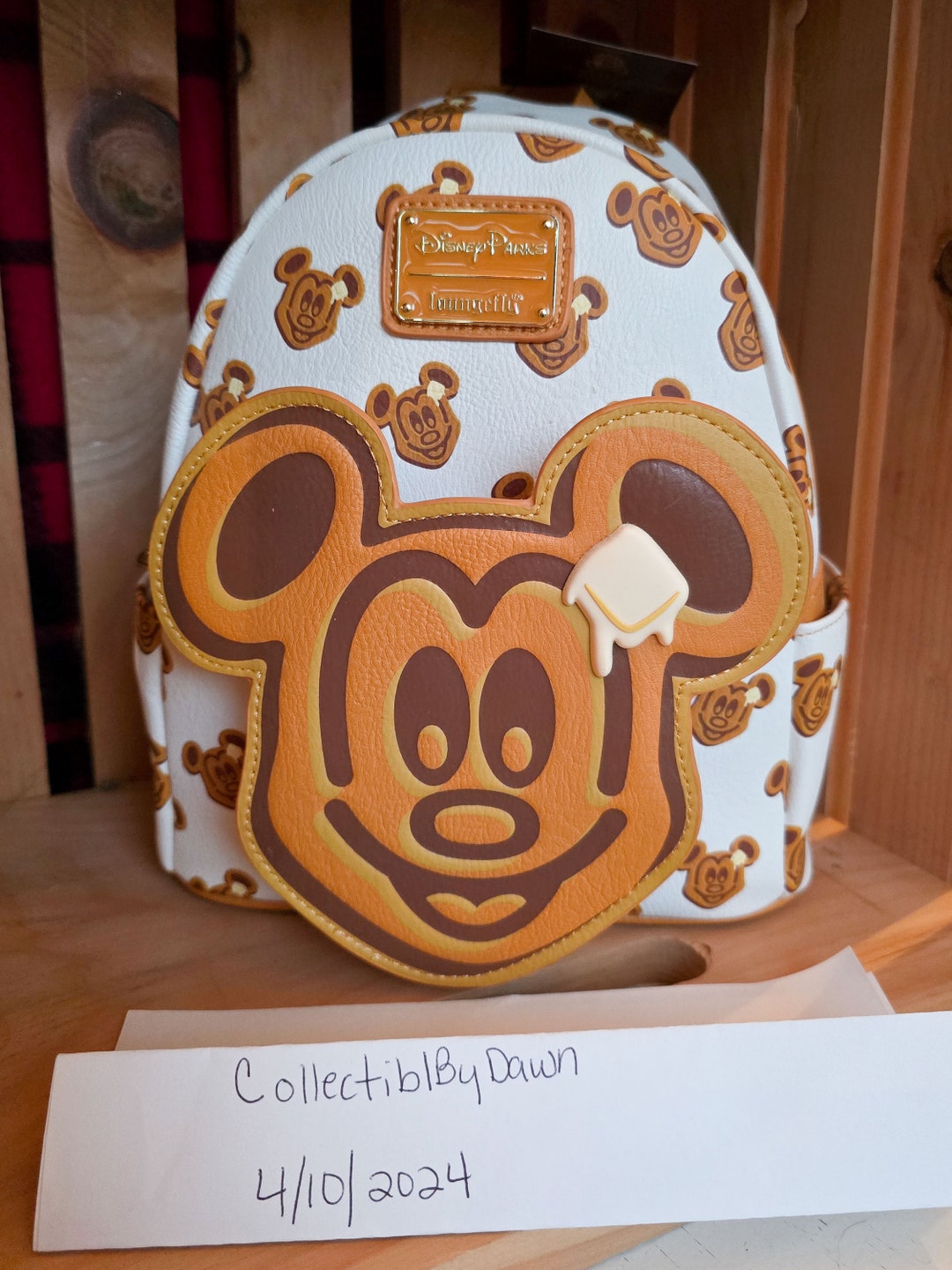 Loungefly Disney Mickey Mouse Waffle Mini Backpack NWT - Etsy