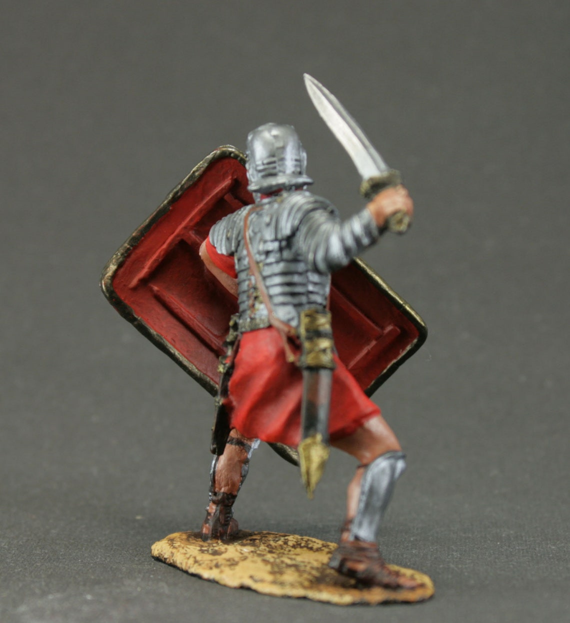 Roman Soldier Toys Hand Painted Toy tin soldiers 54 mm 1/32 | Etsy