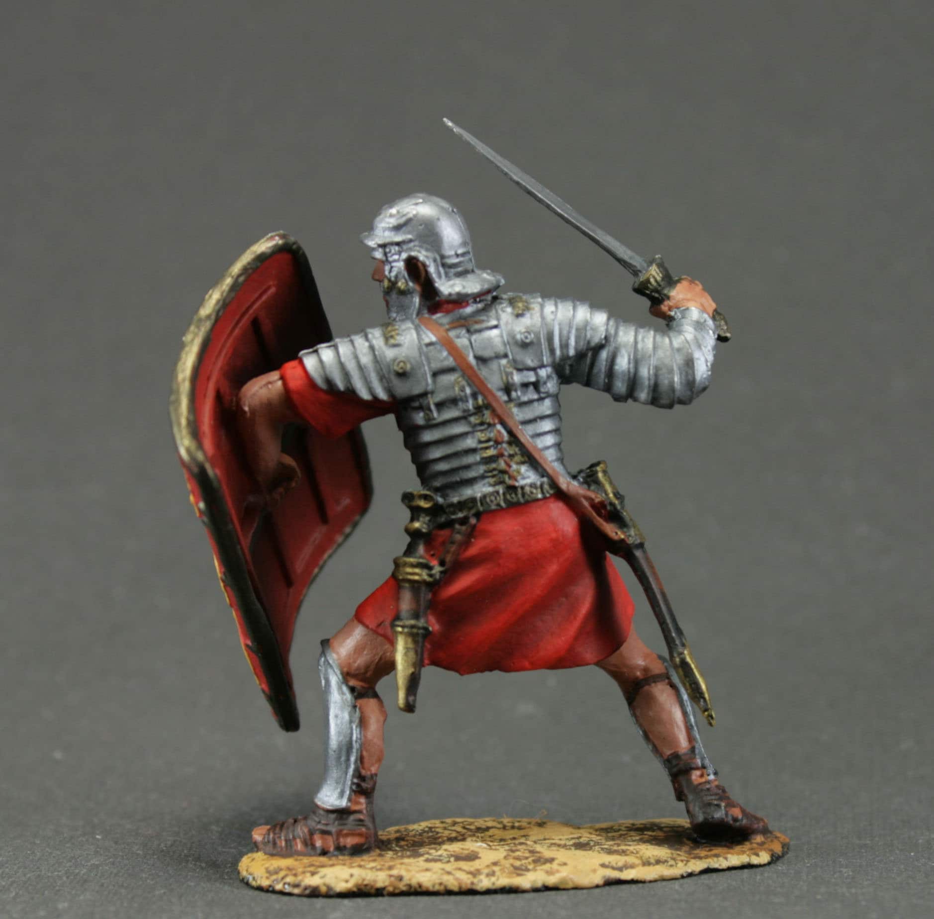 Roman Soldier Toys Hand Painted Toy tin soldiers 54 mm 1/32 | Etsy