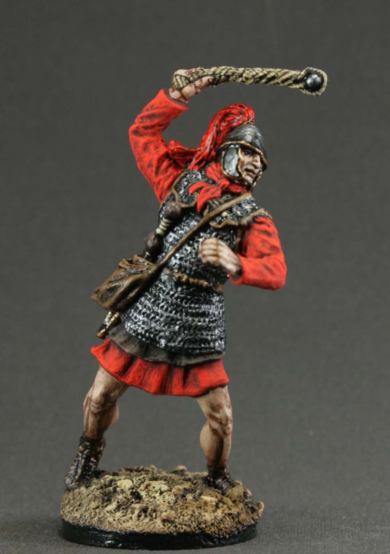 Toys Hand Painted Toy tin soldiers 54 mm 1/32 Roman legionary | Etsy