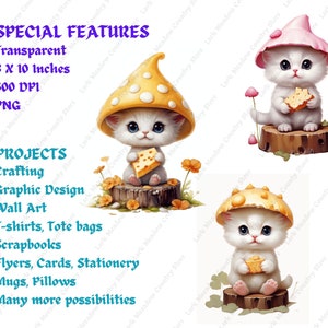 Kawaii Cat Clipart, Kawaii Kitten Clipart, Cute Kitten Clipart, Kawaii ...