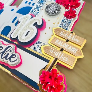 Mediterranean Style Cake Topper and Birthday Banner/greek Party ...