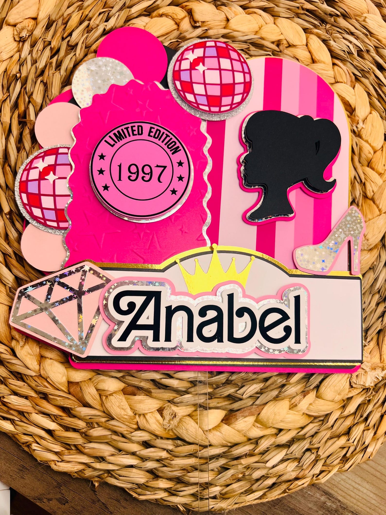 Doll Cake Topper: 3D Party Decoration - Etsy