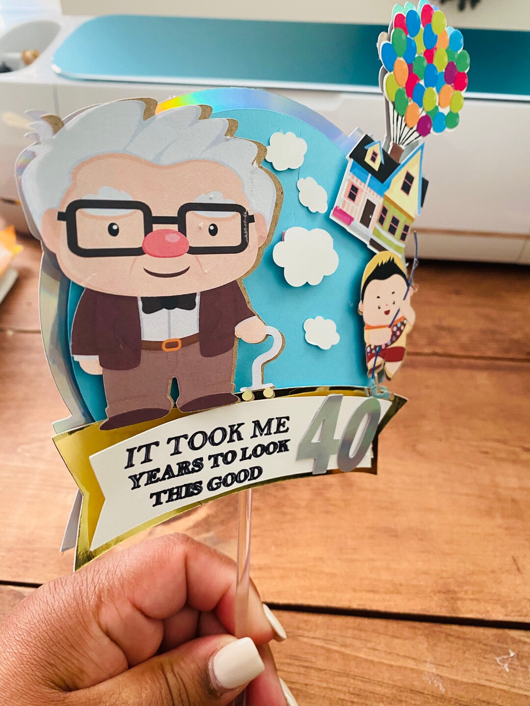 Disney Pixar up Cake Topper/up Movie - Etsy