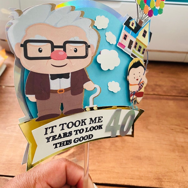 Up Movie Cake Topper - Etsy