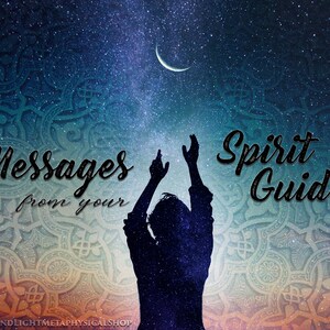 Spirit Guide Reading Messages From Your Spirit Guides - Etsy