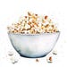 10 Printable Popcorn, Popcorn Print, Popcorn in Bowl, High Quality PNG ...