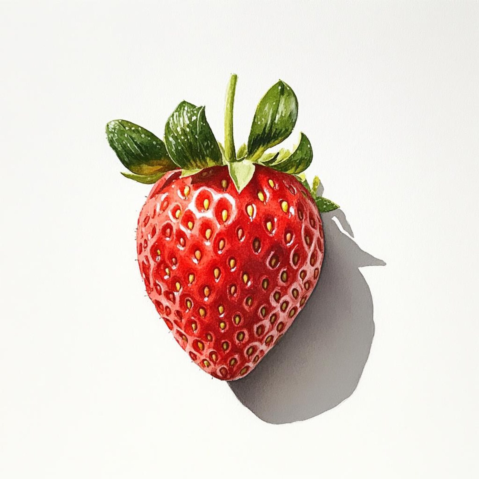 10 Printable Strawberry, Strawberry Art, Strawberry Print, High Quality ...