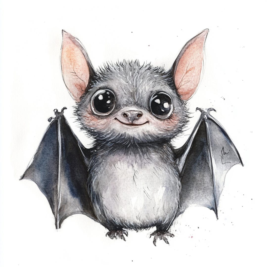 10 Printable Halloween, Bat Clipart, Autumn Art, Black Bat PNG, Cute ...