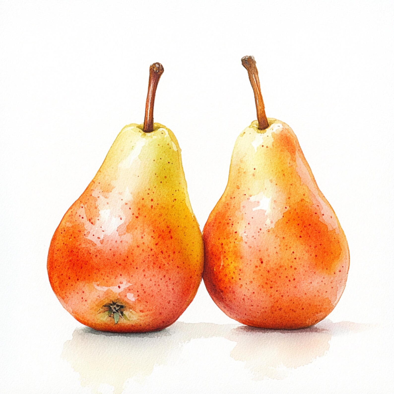 10 Printable Pears, Fruit Art, Yellow Pears Print, High Quality PNG JPG ...
