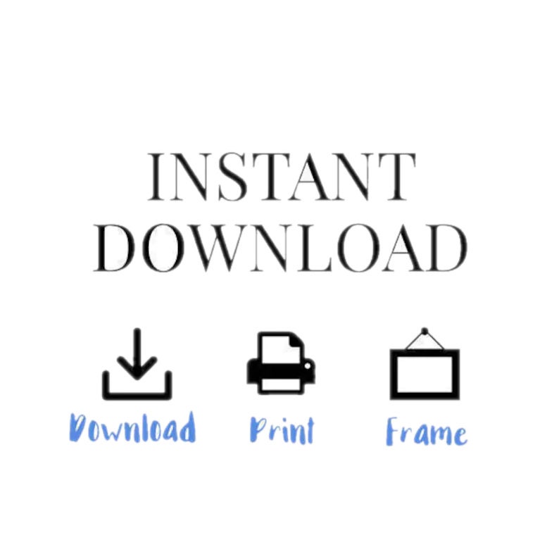 Digital Watercolor Drawing Treble Clef - Blue Musical Treble Clef, Wall ...