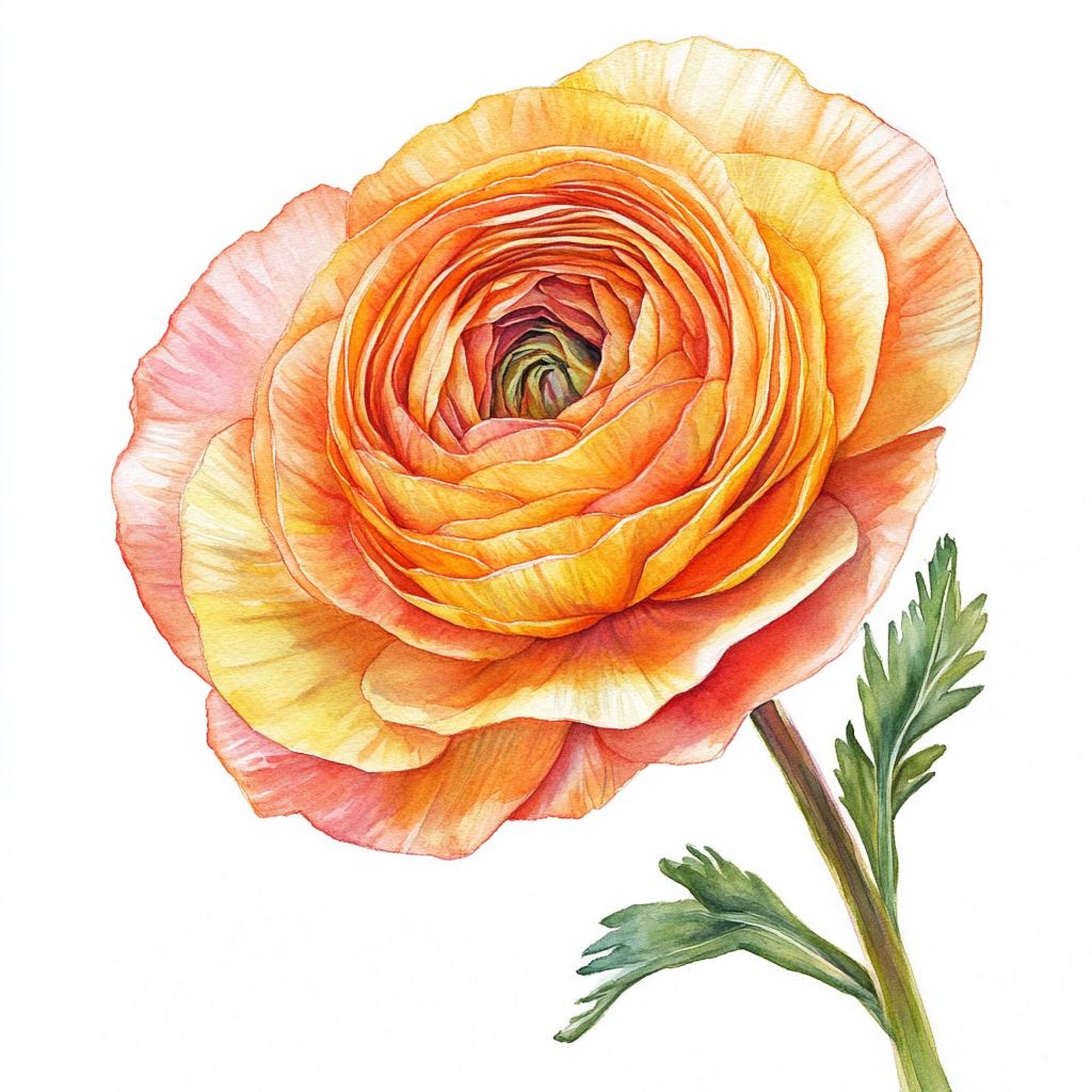 10 Printable Ranunculus, Ranunculus Flower, Spring Flowers, Flowers ...