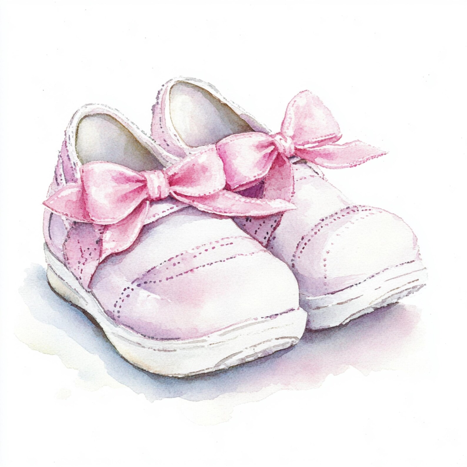 10 Printable Baby Girl Shoe, Girl Shoes Clipart, Newborn Girl Shoe ...