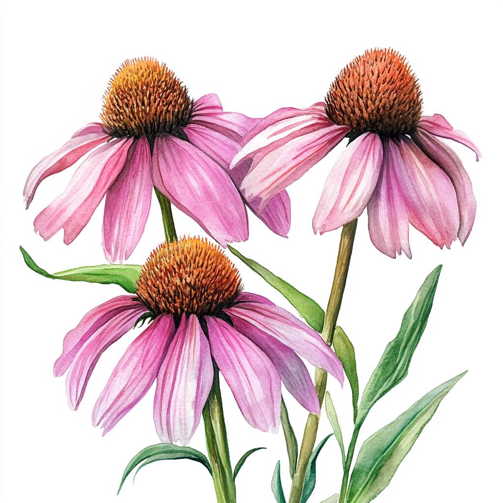 10 Printable Coneflower, Coneflowers Flower, Summer Flowers, Flowers ...