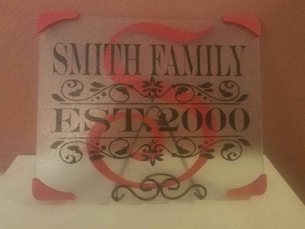 Custom Glass Cutting Boards - Etsy