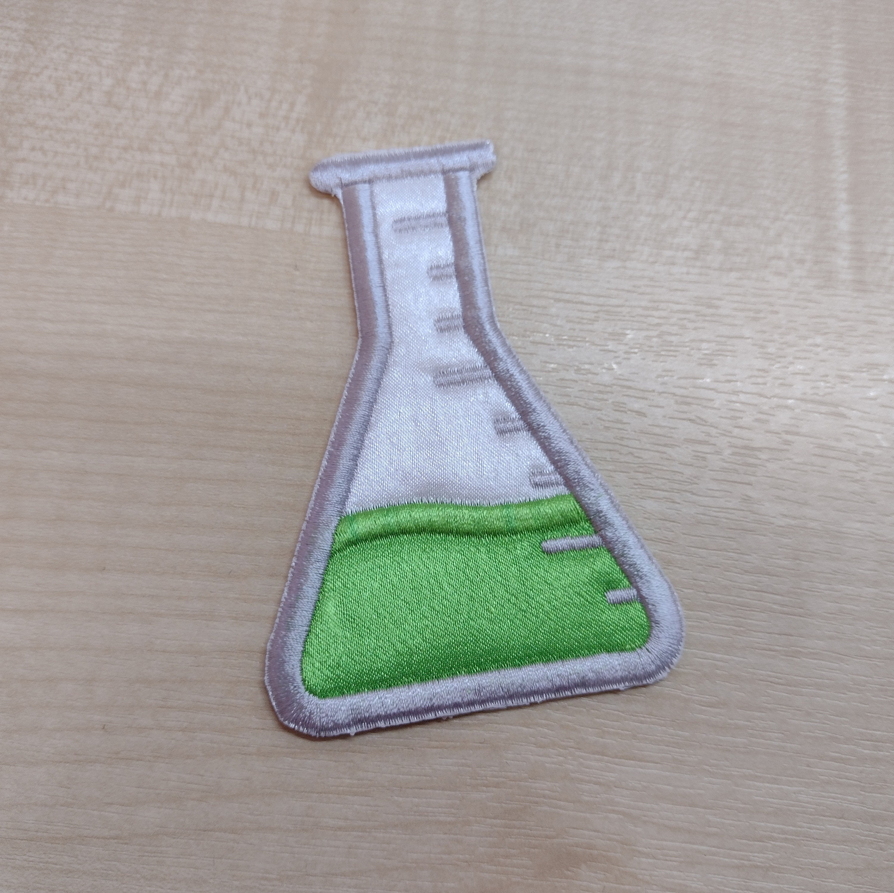 1 x Science Beaker Triangle Patch Motif Sewing Trimming - Etsy.de