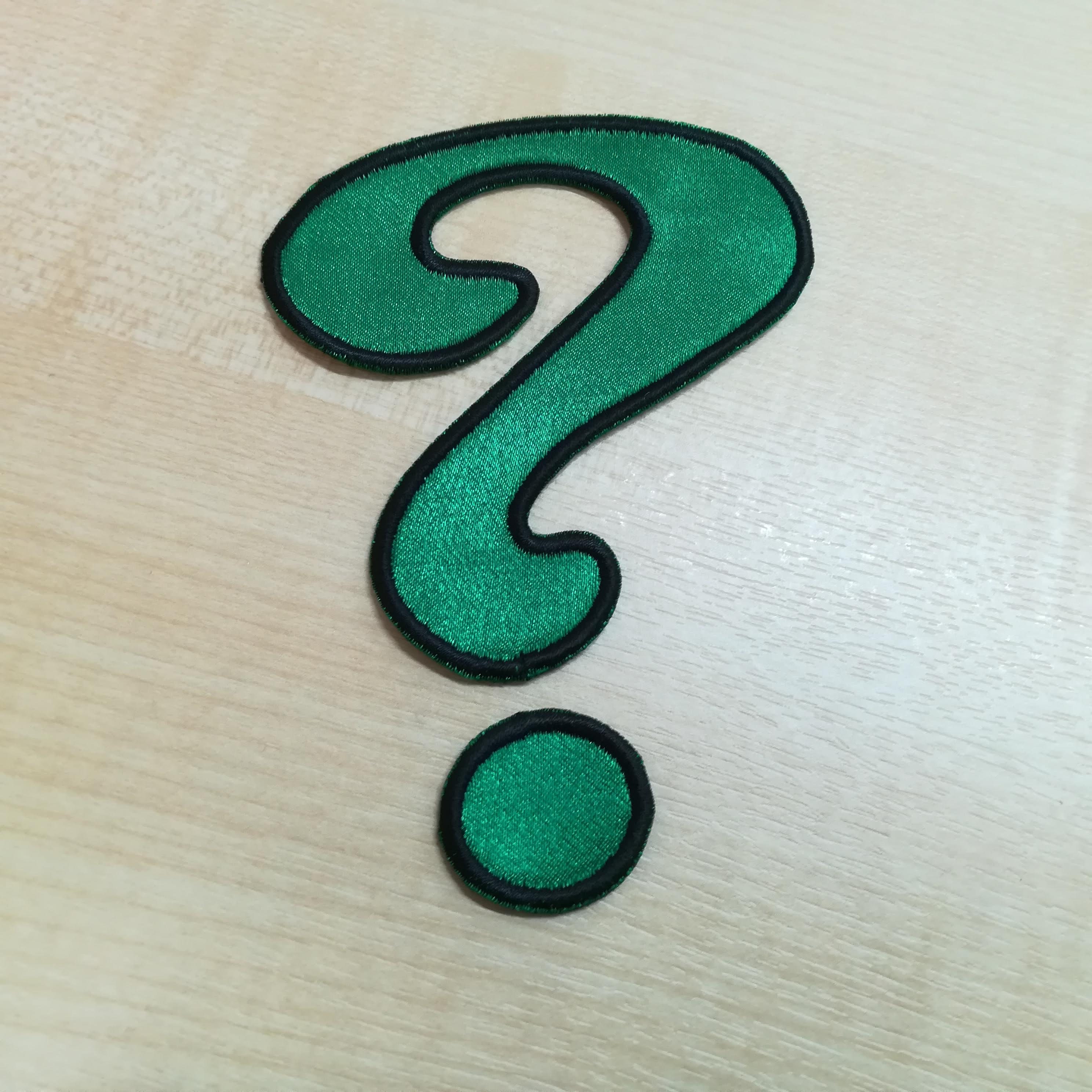 1 X Motif Patch Cosplay Fancy Question Mark - Etsy UK