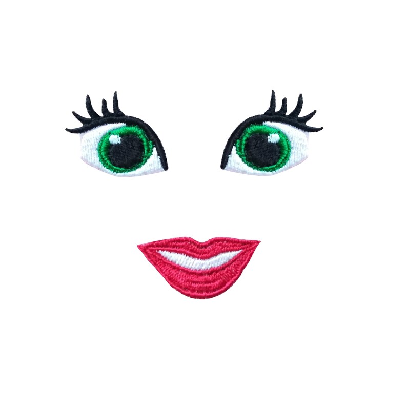 1 Set X Toy Making Rag Doll Face Eyes & Mouth Set Dolly | Etsy