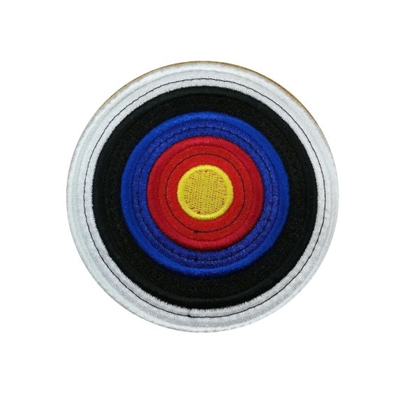 1 X Archery Target Patch Motif Sewing Trimming - Etsy