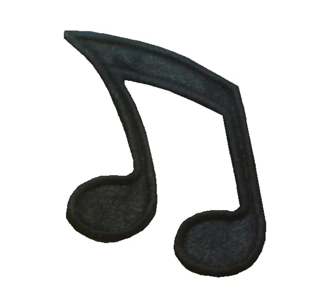 1 X M02 Music Musical Note Patch Motif Sewing Trimming - Etsy UK