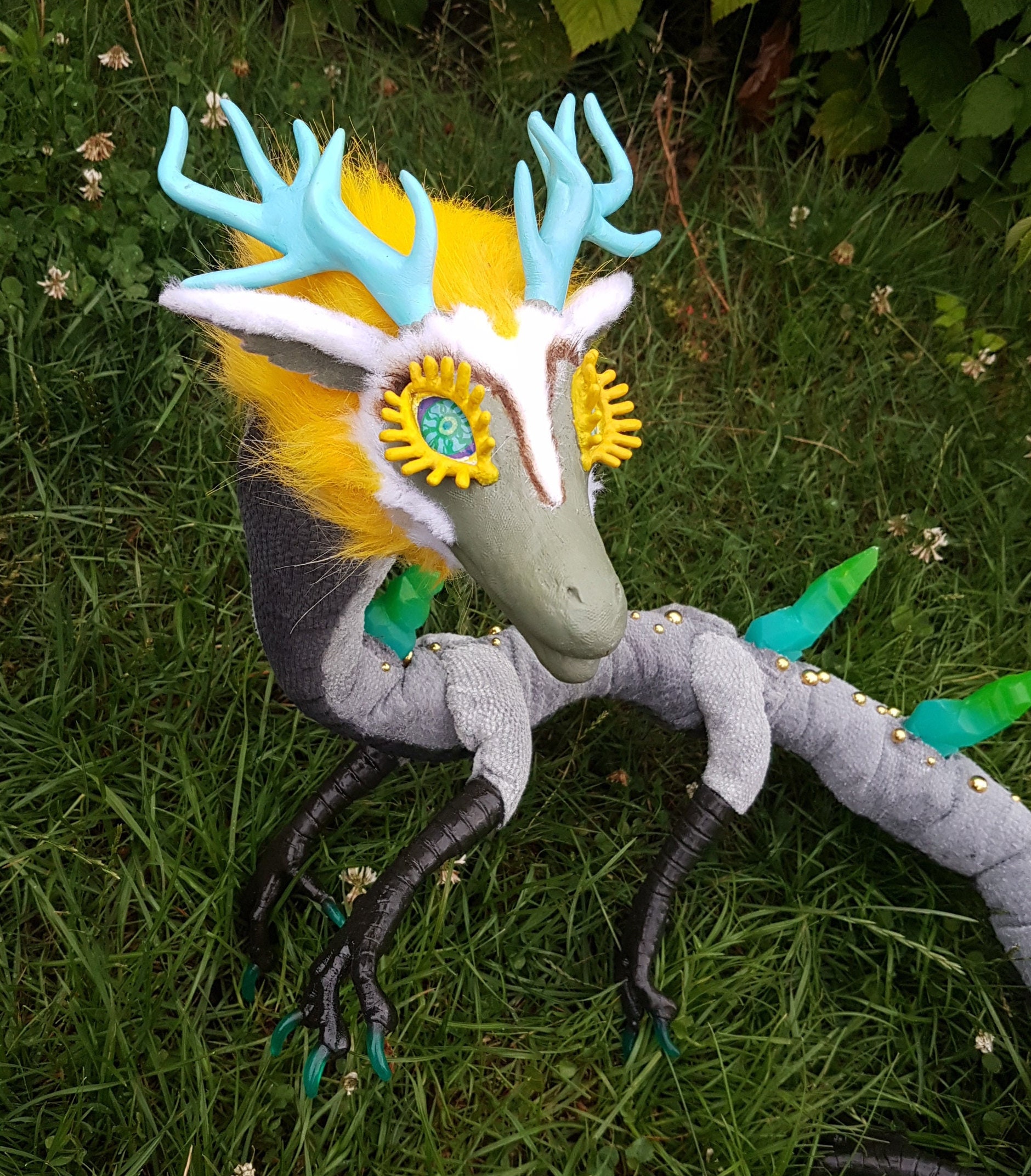 Dragon of Light Light Dragon Art Doll Dragon Doll the - Etsy