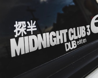 The Midnight Club Decal - Etsy