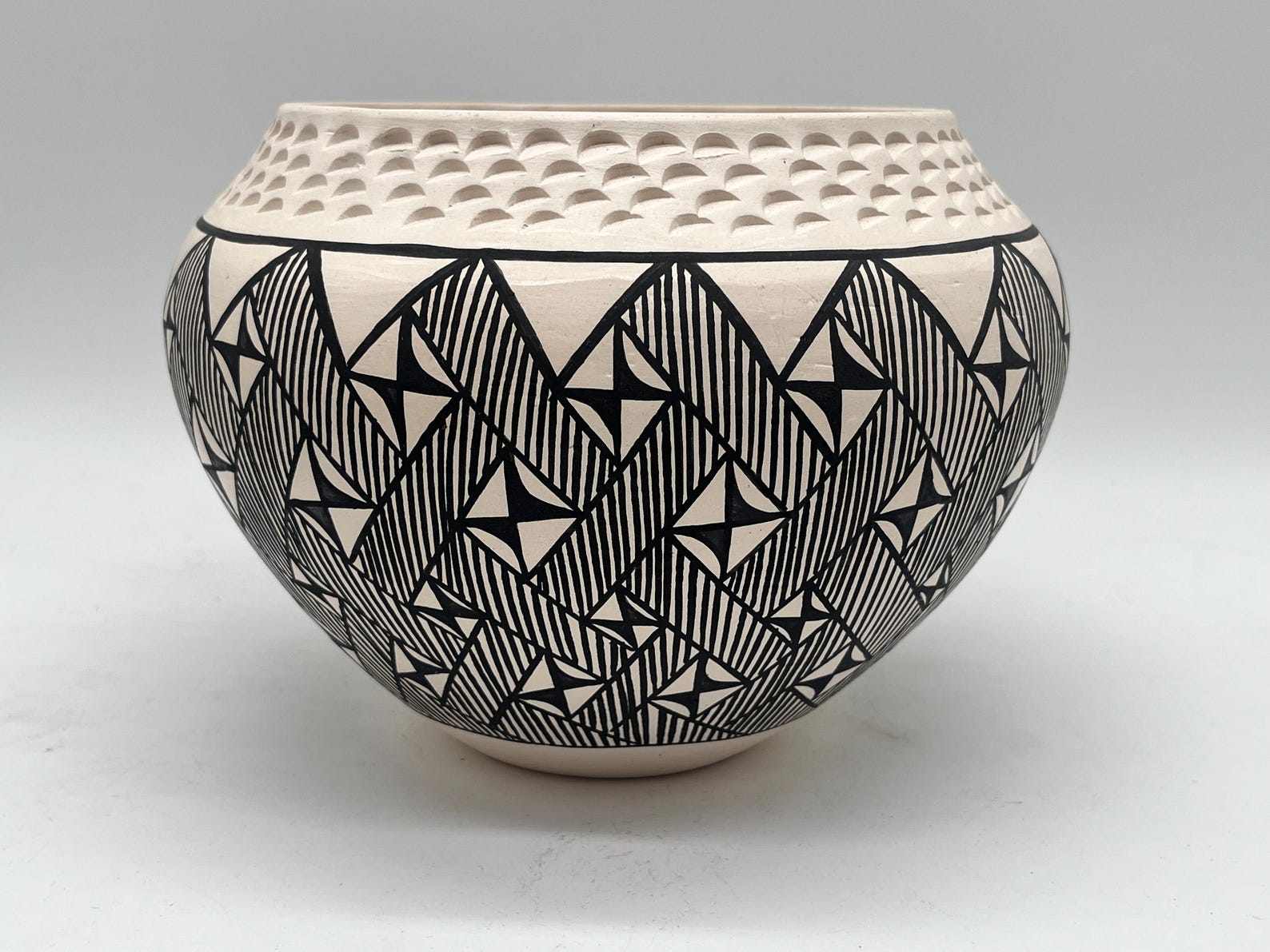 Native American Acoma Pottery Vase Beverly Davis Garcia - Etsy