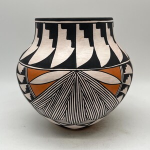 Native American Acoma Pottery Vase Vivian Seymour - Etsy