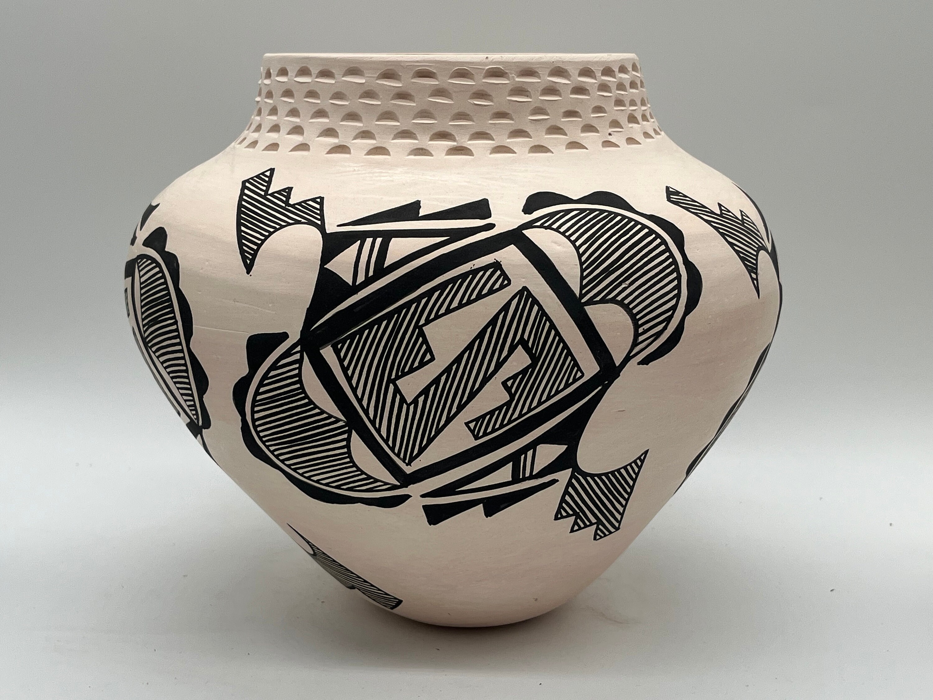 Native American Acoma Pottery Vase Beverly Davis Garcia - Etsy