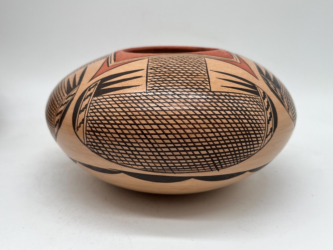 Native American Hopi Pottery Vase Adelle Nampeyo - Etsy