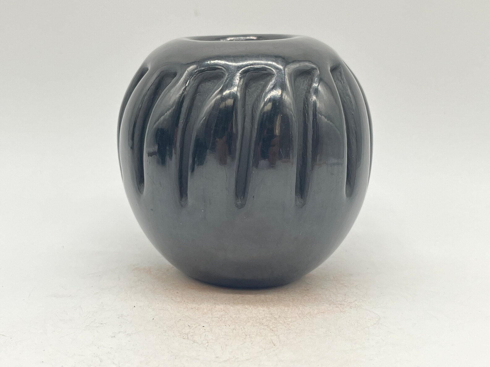 Native American Santa Clara Pottery Bowl Yolanda Velarde - Etsy